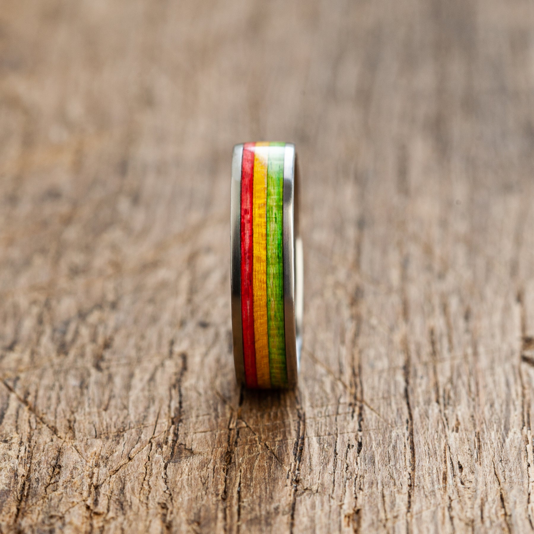 BoardThing - Wooden Rings From Recycled Skateboards
